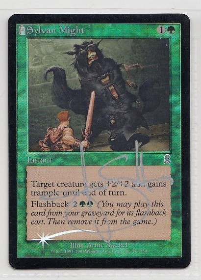 森の力/Sylvan Might (ODY)《Foil》【サインドカード】 - ジョニーのお店 Magic the Gathering
