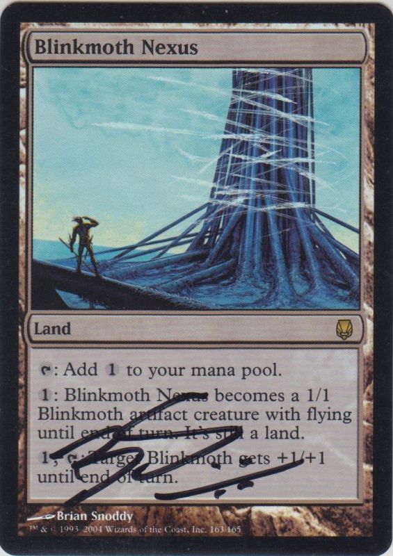 ちらつき蛾の生息地/Blinkmoth Nexus (DST)《Foil》【サインドカード】 - ジョニーのお店 Magic the ...