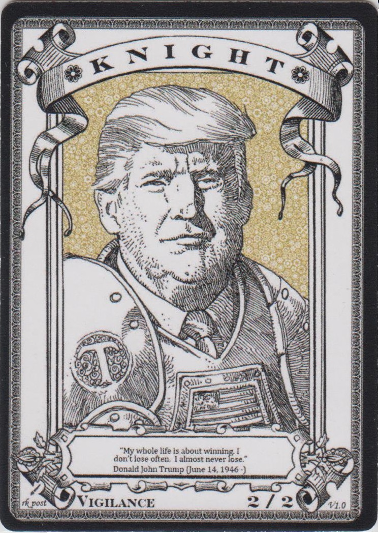 騎士/Knight【Ver.1】(rk post Token) - ジョニーのお店 Magic the Gathering