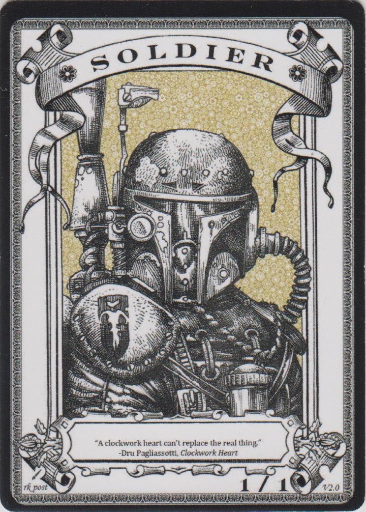兵士/Soldier【Ver.11】(rk post Token) - ジョニーのお店 Magic the Gathering
