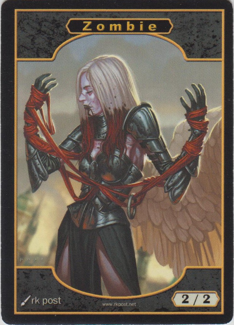 ゾンビ/Zombie【Ver.25】(rk post Token) - ジョニーのお店 Magic the Gathering