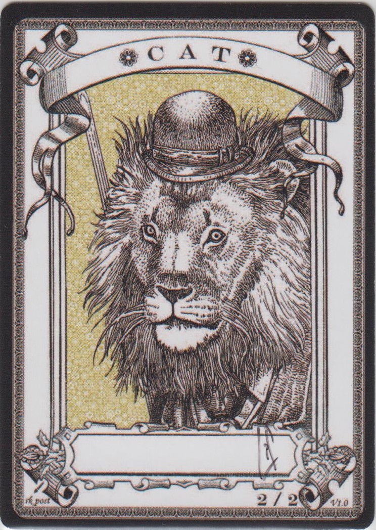 猫/Cat【Ver.1】(rk post Token) - ジョニーのお店 Magic the Gathering