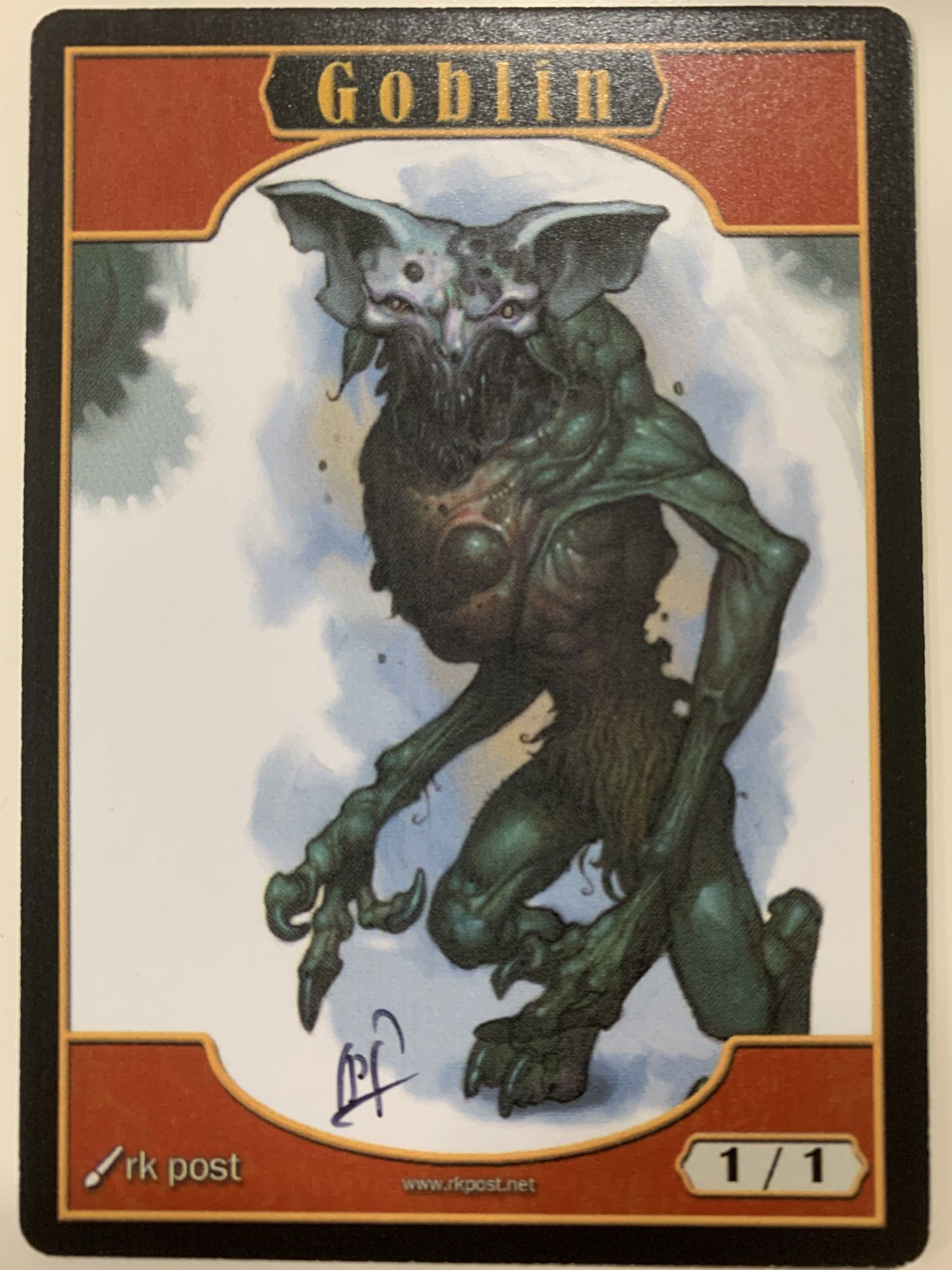 ゴブリン/Goblin【Ver.12】(rk post Token) - ジョニーのお店 Magic the Gathering