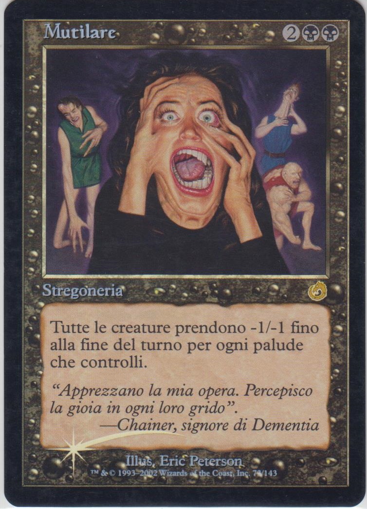 もぎとり/Mutilate (TOR)《Foil》【他言語特集】 - ジョニーのお店 Magic the Gathering